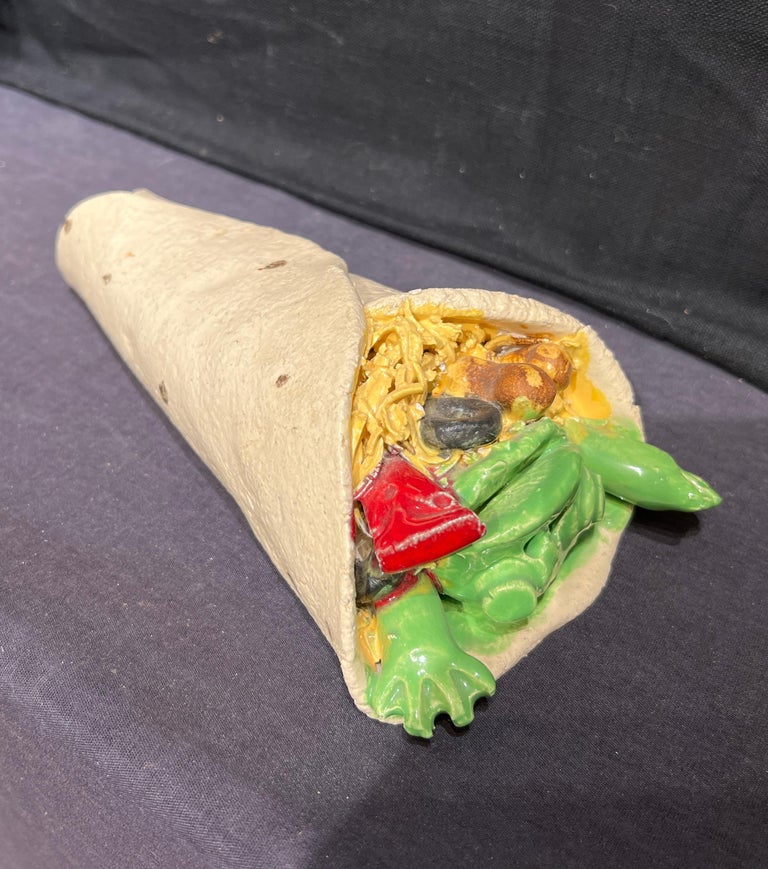 David Gilhooly - Burrito Frog For Sale at 1stDibs
