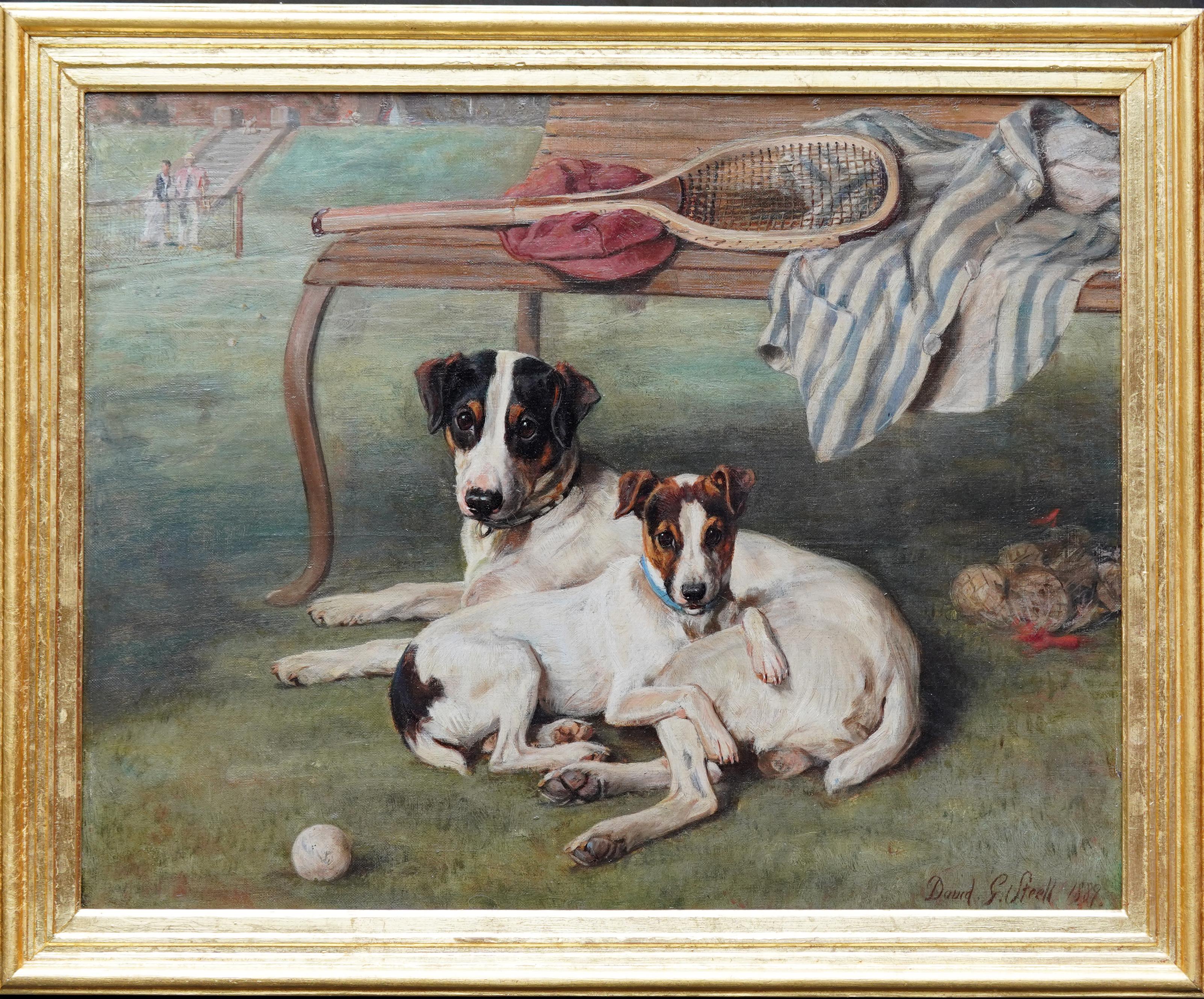 Fine Art Oil Paintings Dogs - 132 For Sale on 1stDibs