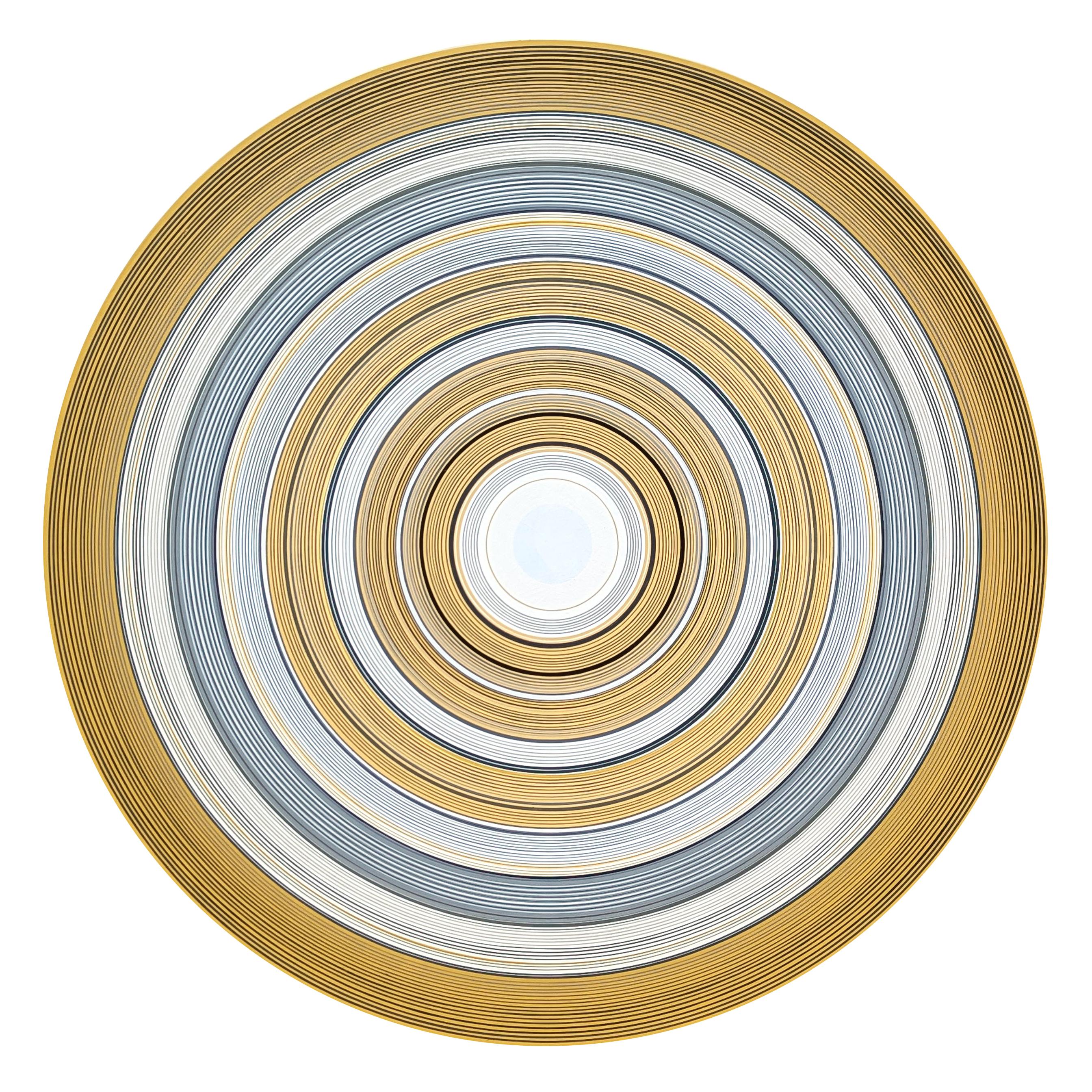 David Hardaker - "How Soon Is Now" Contemporary Abstract Yellow ...