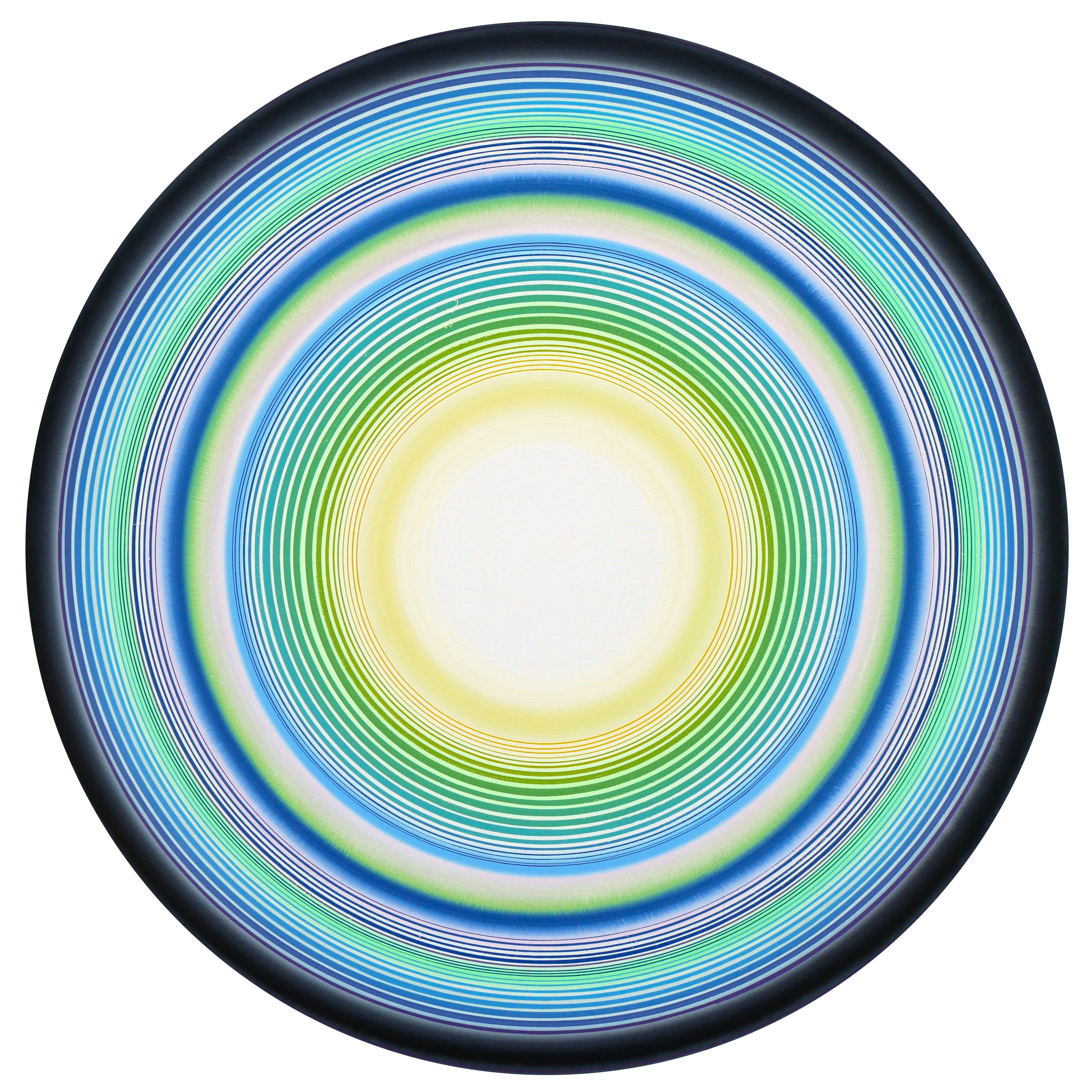 David Hardaker - “Hunger of the Pine”Contemporary Yellow, Blue and ...