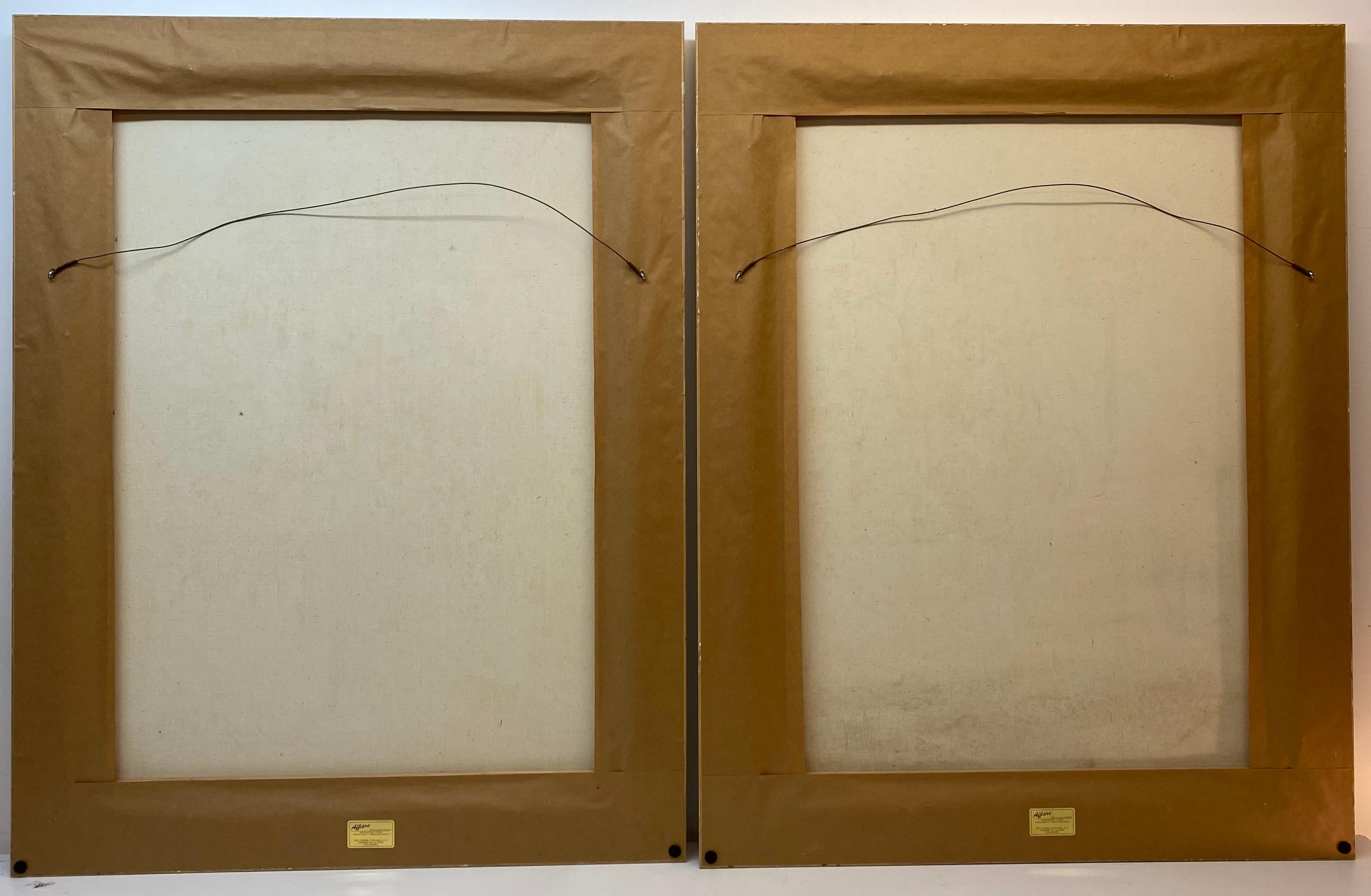 David Harris - David Harris (American, 20th c.) Pair of Floral Still ...