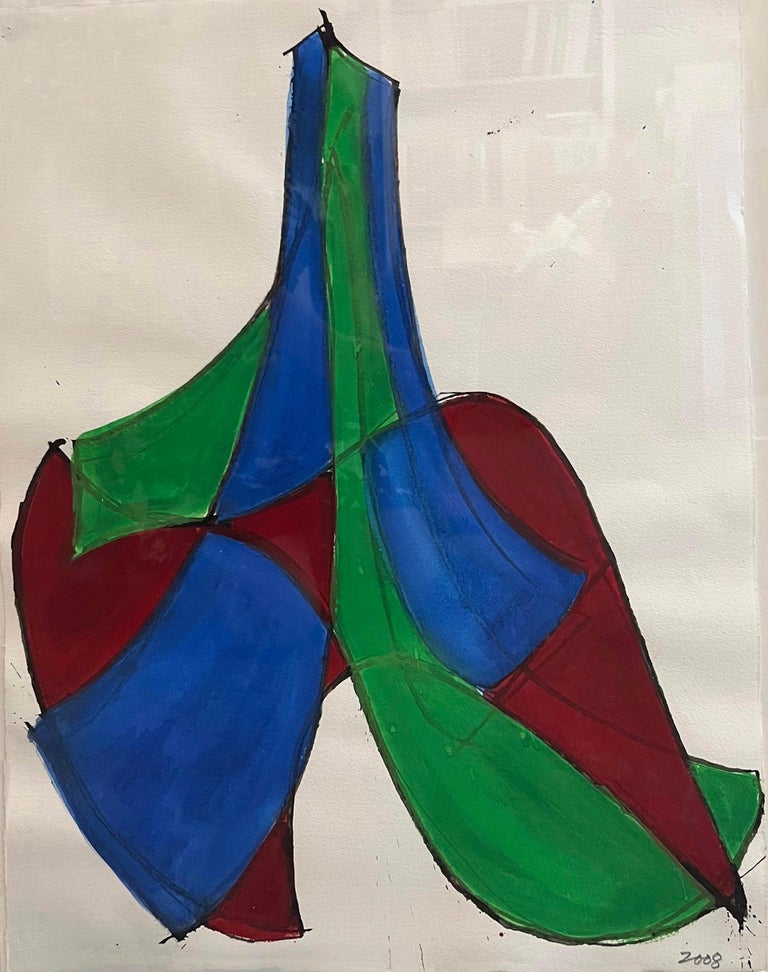 David Hayes - Study for Rouge et Noir Deux For Sale at 1stDibs