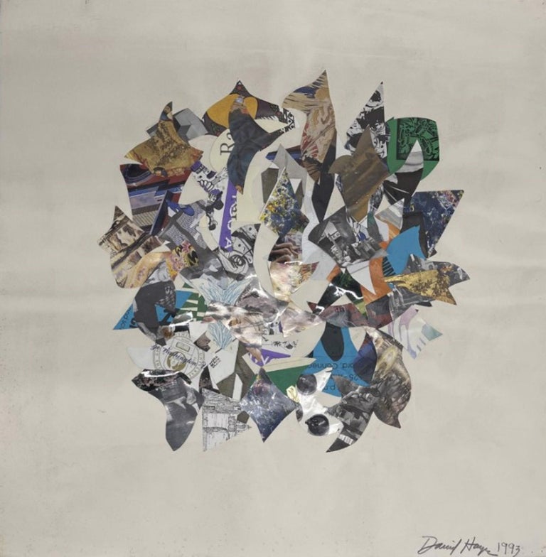 David Hayes - Untitled Paper Collage For Sale at 1stDibs
