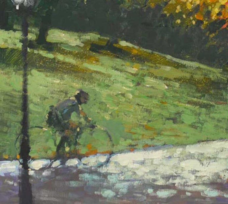 David Hinchcliffe - Autumn in the Park - Fall in Central Park: Oil ...