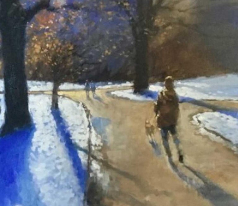 David Hinchcliffe - Into the Light, Central Park - Winter in New York ...