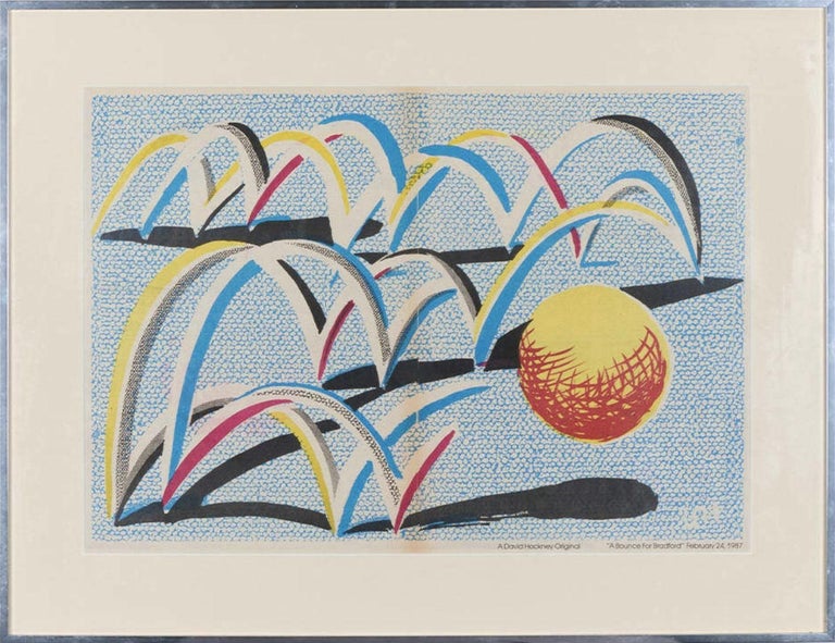 David Hockney - A Bounce For Bradford For Sale at 1stDibs