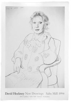 David Hockney - John Fitzherbert Poster by David Hockney For Sale at ...