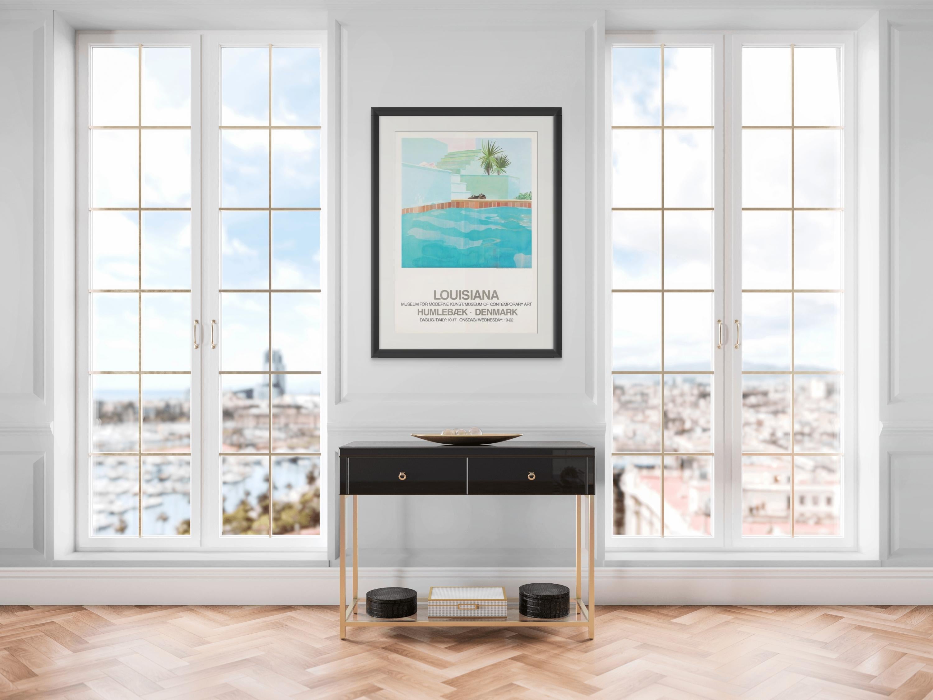 David Hockney (after) 'Pool and Steps' Exhibition Poster For Sale at ...