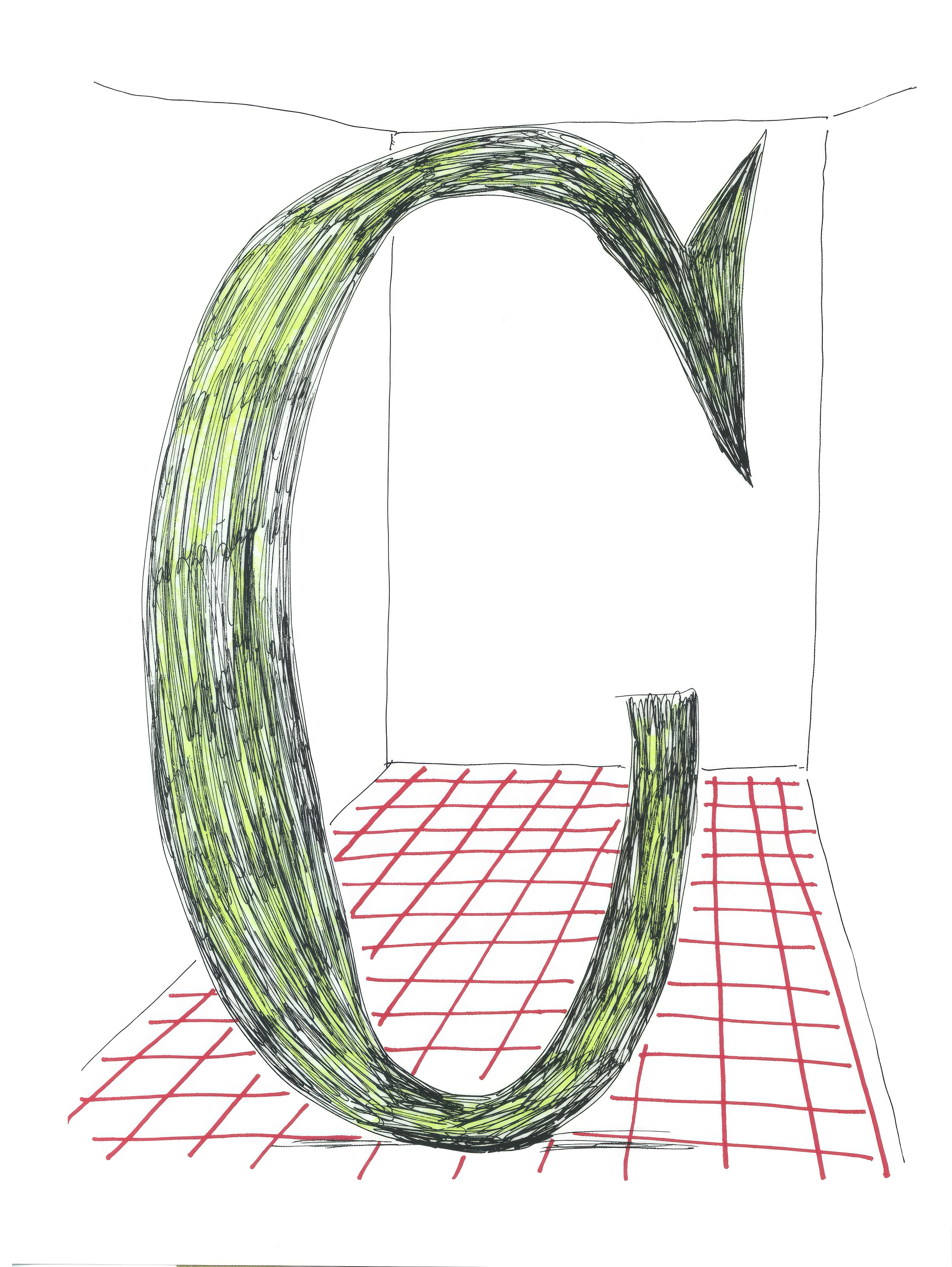 David Hockney - Letter D For Sale at 1stDibs