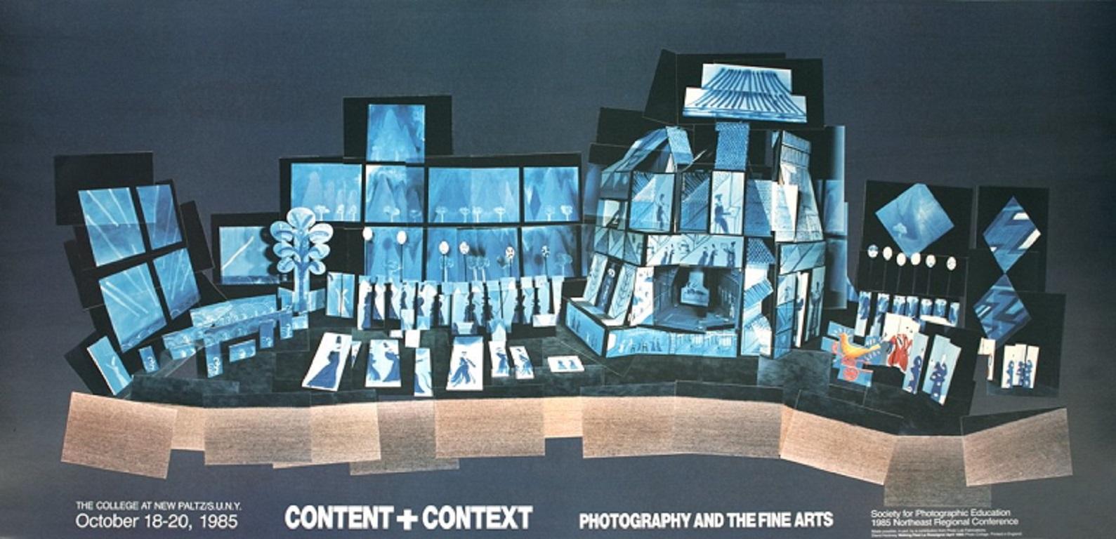 Hockney 'Walking Past Le Rossignol " Pop Art Vintage For Sale at 1stDibs