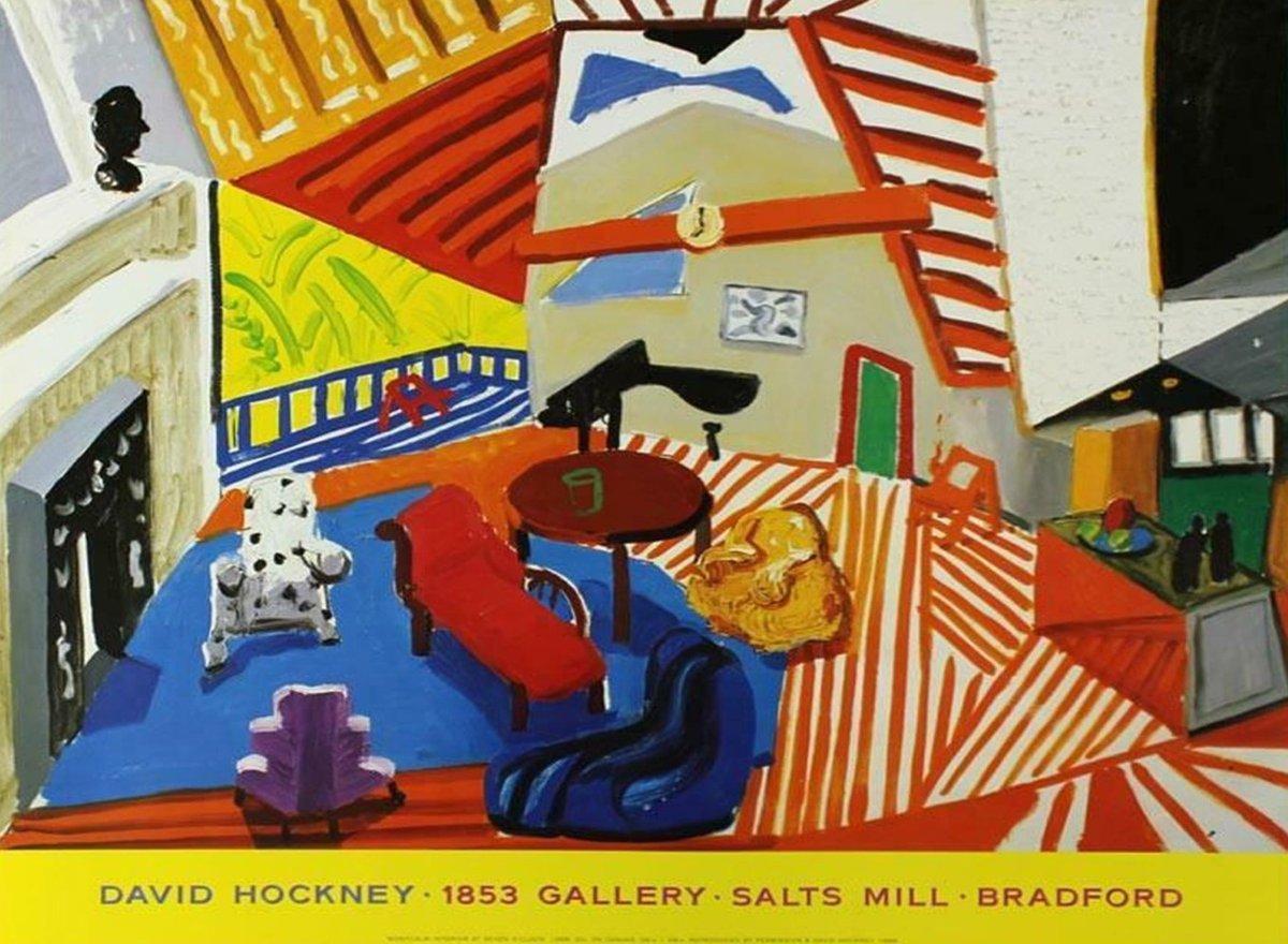 David Hockney - Barbican Centre at 1stDibs