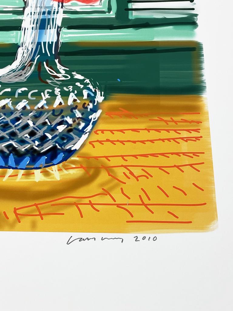 David Hockney - My Window, Art Edition 281; 2010; Ipad drawing, printed ...