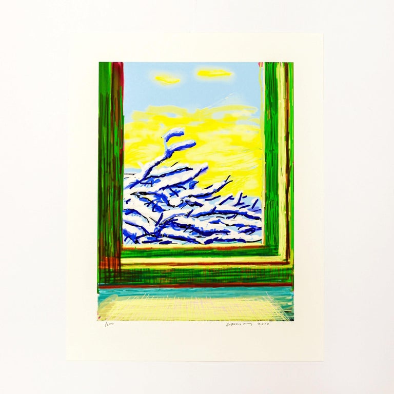 David Hockney - My Window Art Edition (No. 501–750) with a print of the ...