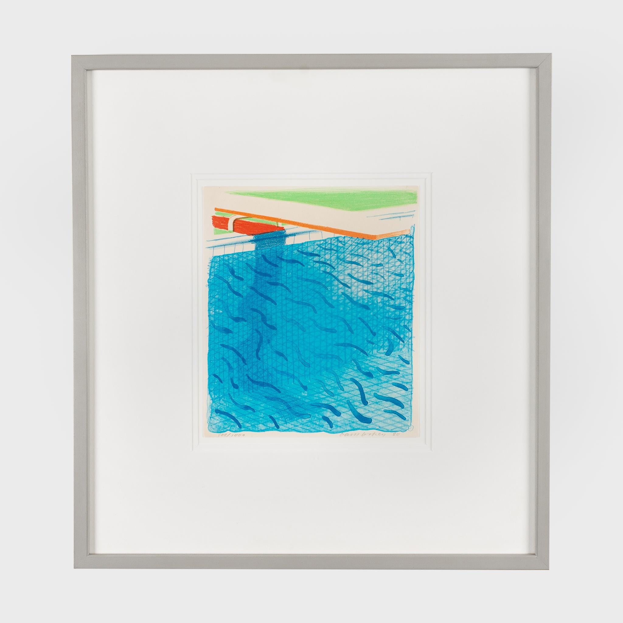 David Hockney Art - 103 For Sale at 1stDibs | a bigger splash david ...