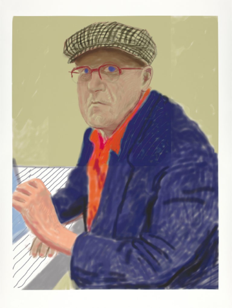 David Hockney - Self Portrait II For Sale at 1stDibs