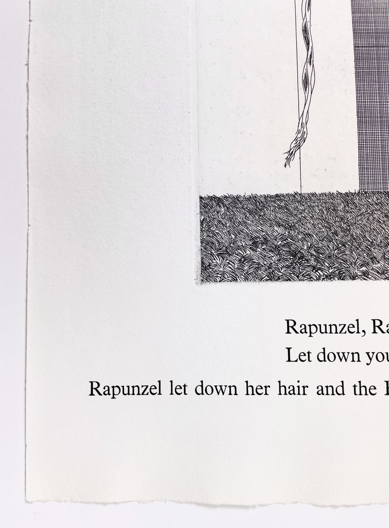 David Hockney - The Tower had one Window (Six Fairy Tales from the ...