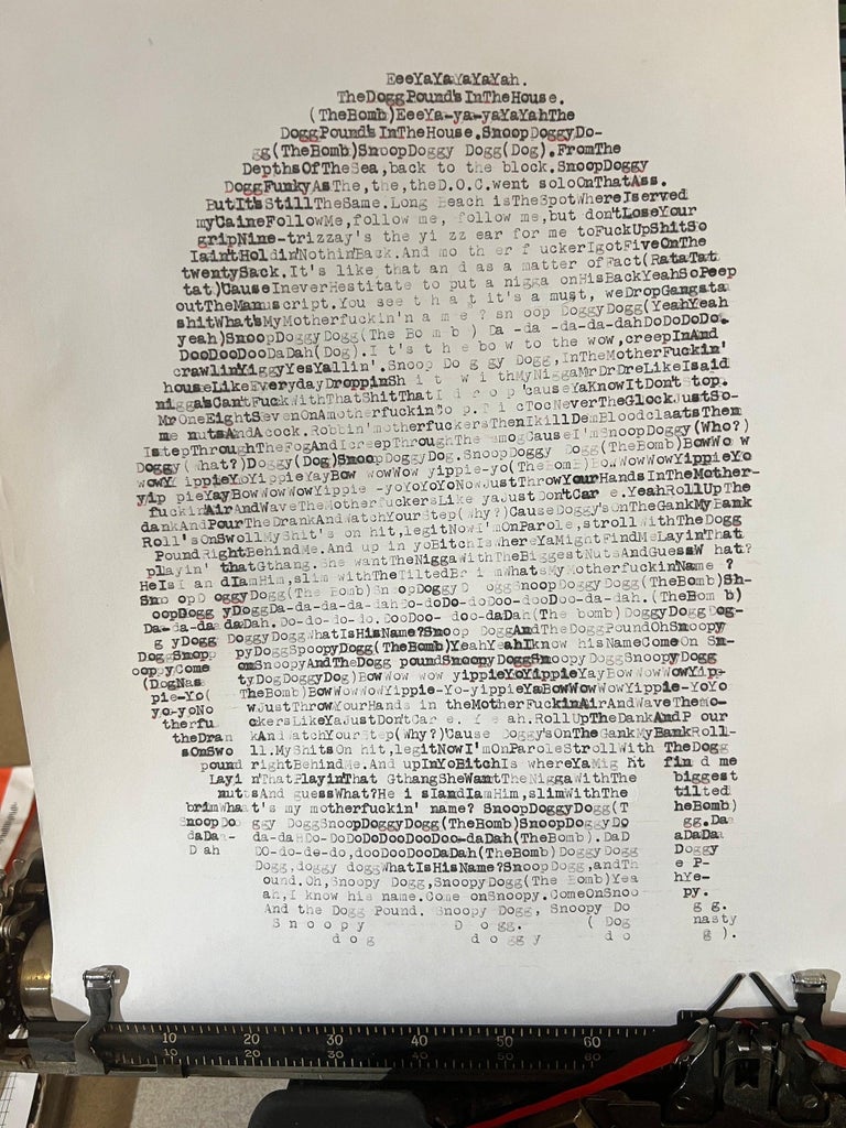 David Hollier - Snoop "Who Am I" Original by David Hollier For Sale at ...
