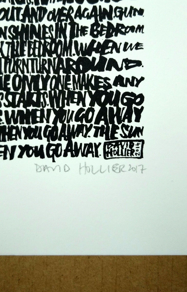 David Hollier - Kurt Cobain Screen print by David Hollier, 2019 For ...