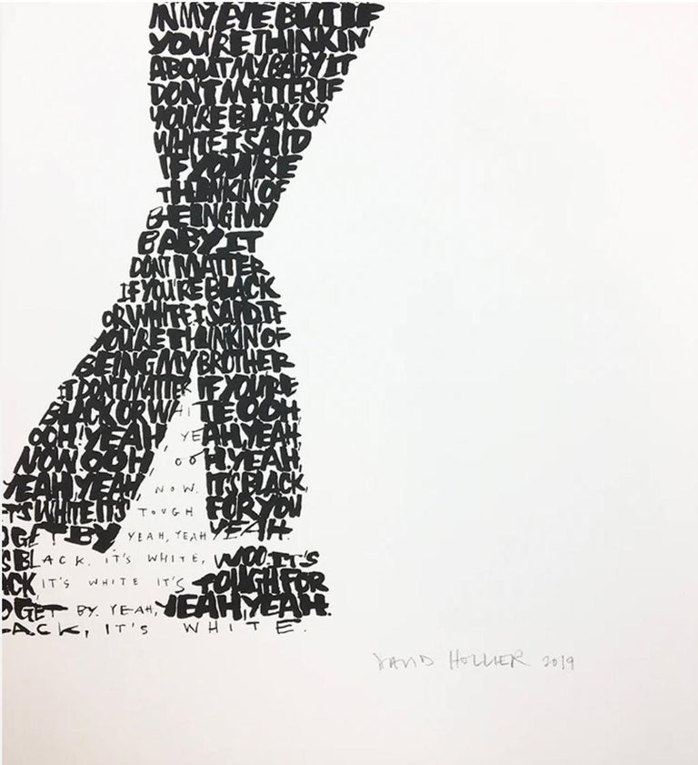 David Hollier - Michael Jackson Screen Print by David Hollier For Sale ...