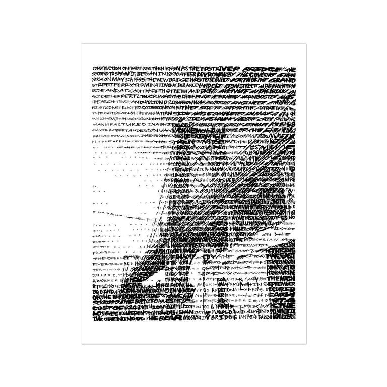 David Hollier - Williamsburg Bridge Print by David Hollier For Sale at ...
