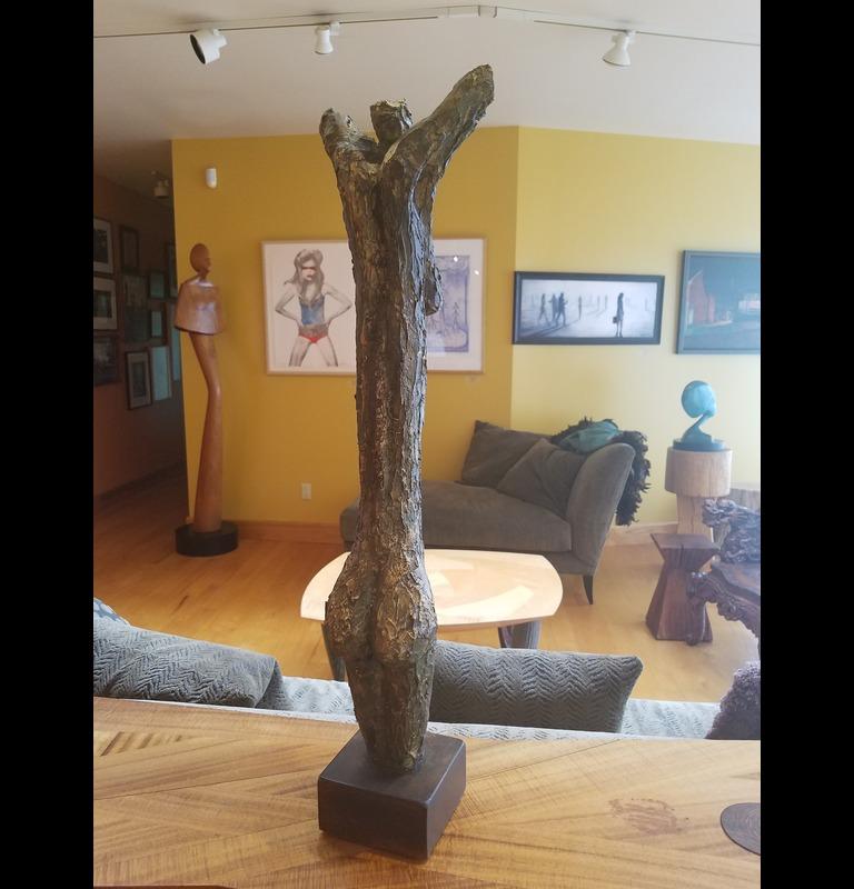 David Hostetler - David Hostetler Figurative Sculpture Torso Gold ...