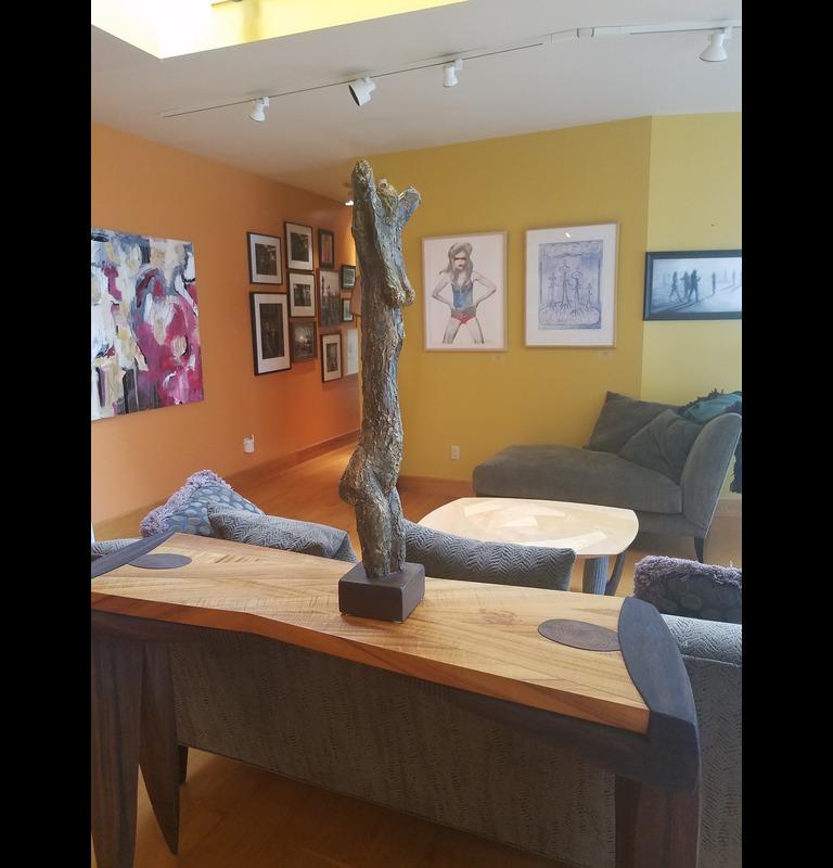 David Hostetler - David Hostetler Figurative Sculpture Torso Gold ...