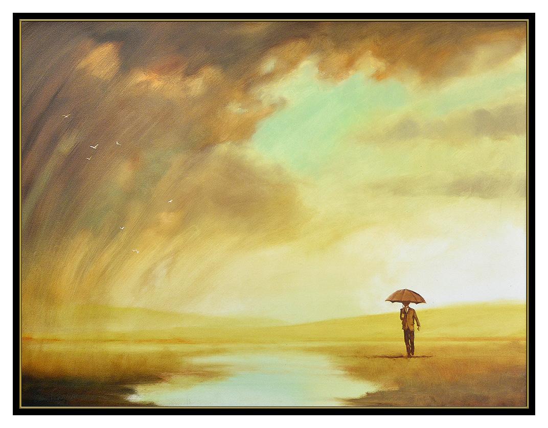 David Johnsen - David Richey Johnsen Large Original Oil Painting on ...