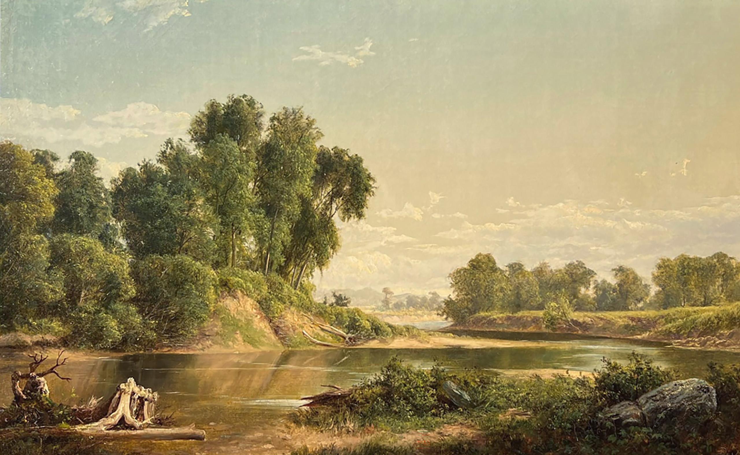 David Johnson - Scene at Hurley, 1859 by David Johnson (American, 1827 ...