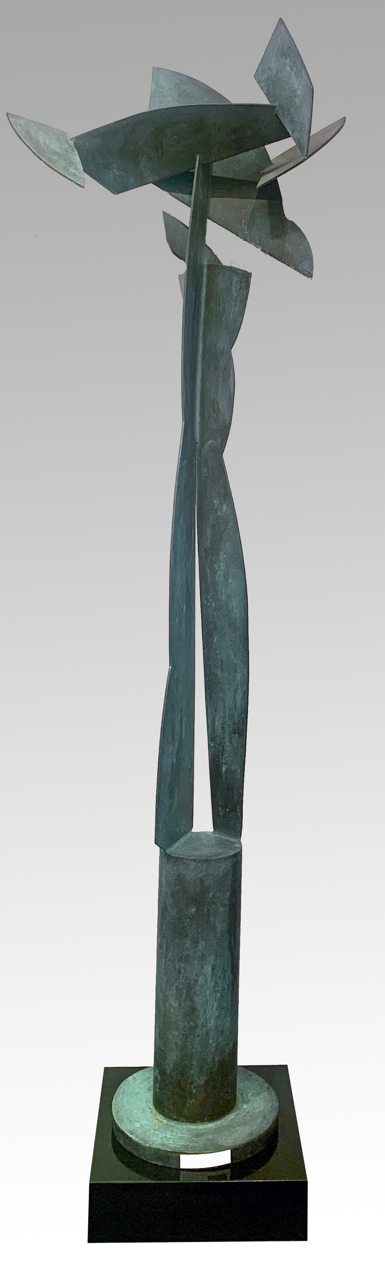 David L. Deming - "Floral Bella", David L Deming, Stainless Steel ...