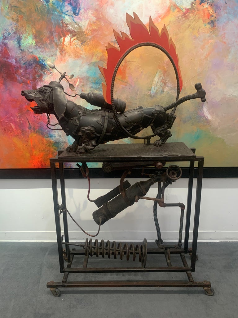 David L. Deming – David Deming, Edelstahl-Skulptur „Josephine ist ein ...