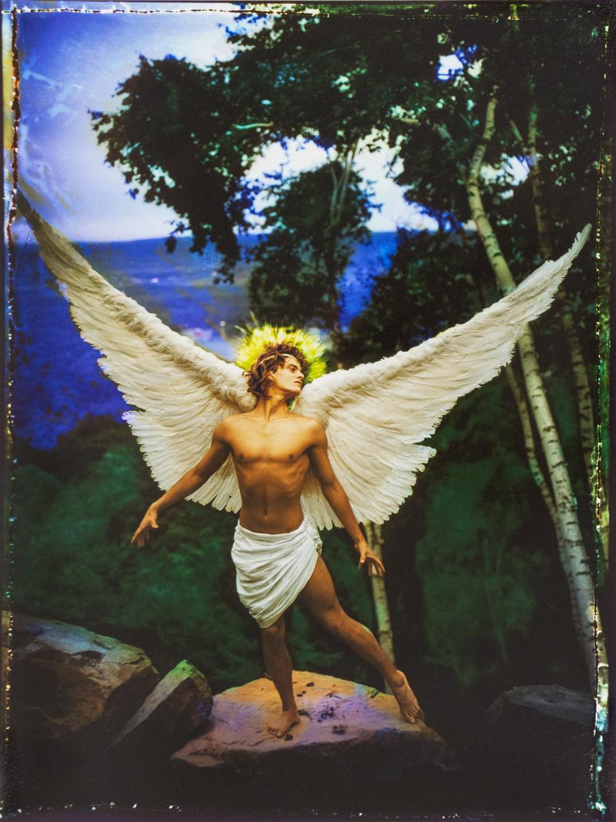 David LaChapelle - Archangel Uriel at 1stDibs | archangel uriel images ...