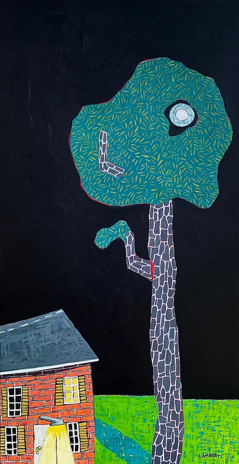 David Lambert - Moon in Pine - Comet Street For Sale at 1stDibs