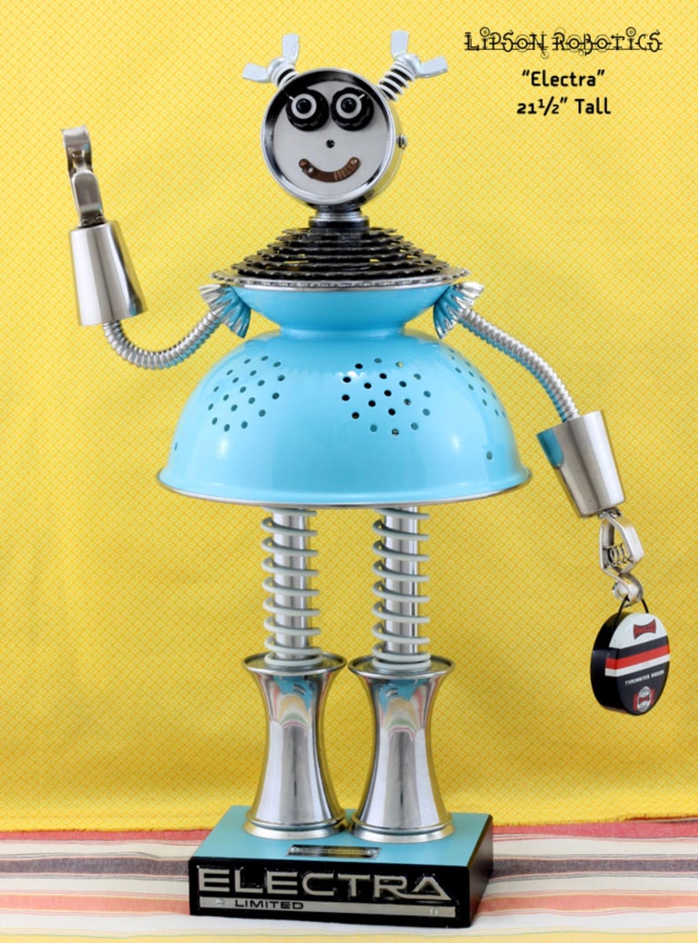David Lipson - "Electra" Found object sculpture For Sale at 1stDibs