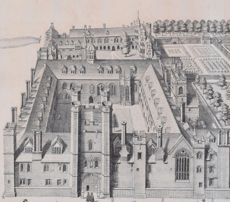 David Loggan - Queens' College, Cambridge David Loggan 1690 engraving ...