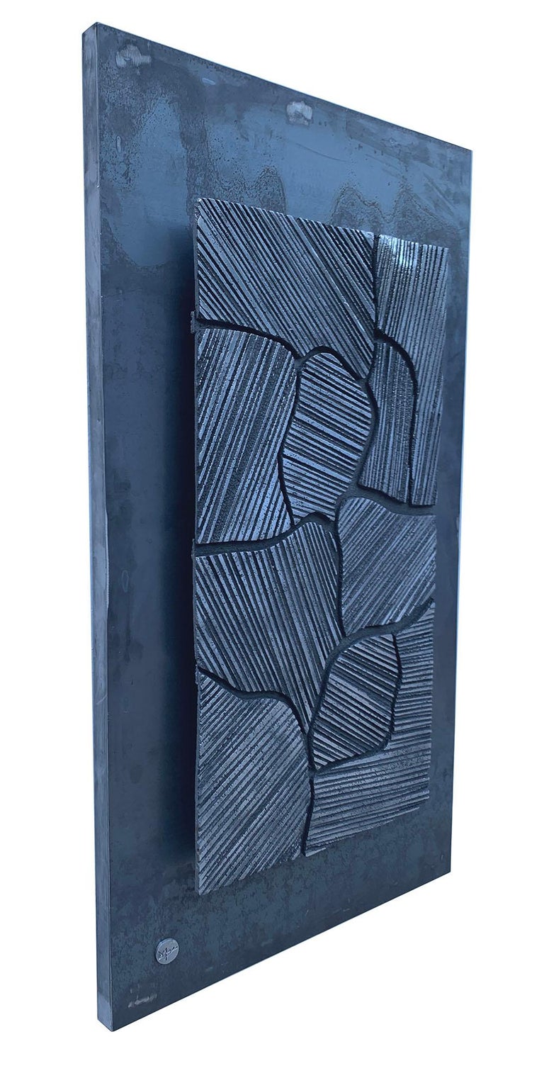 David Marshall - David Marshall Abstract Mural Modern Wall Sculpture ...