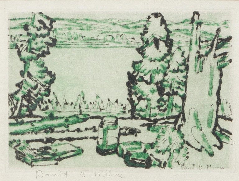 David Milne - Place de peinture (Hilltop) sur 1stDibs