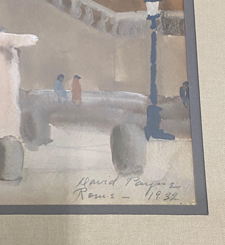 David Mode Payne "Piazza Del Campidoglio Marcus Aurelius Statue ...