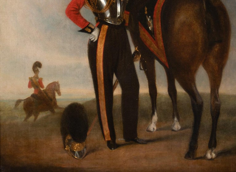 Portrait Lieutenant Francis Scrimes Pilcher (1783-1838) 1st Regiment ...
