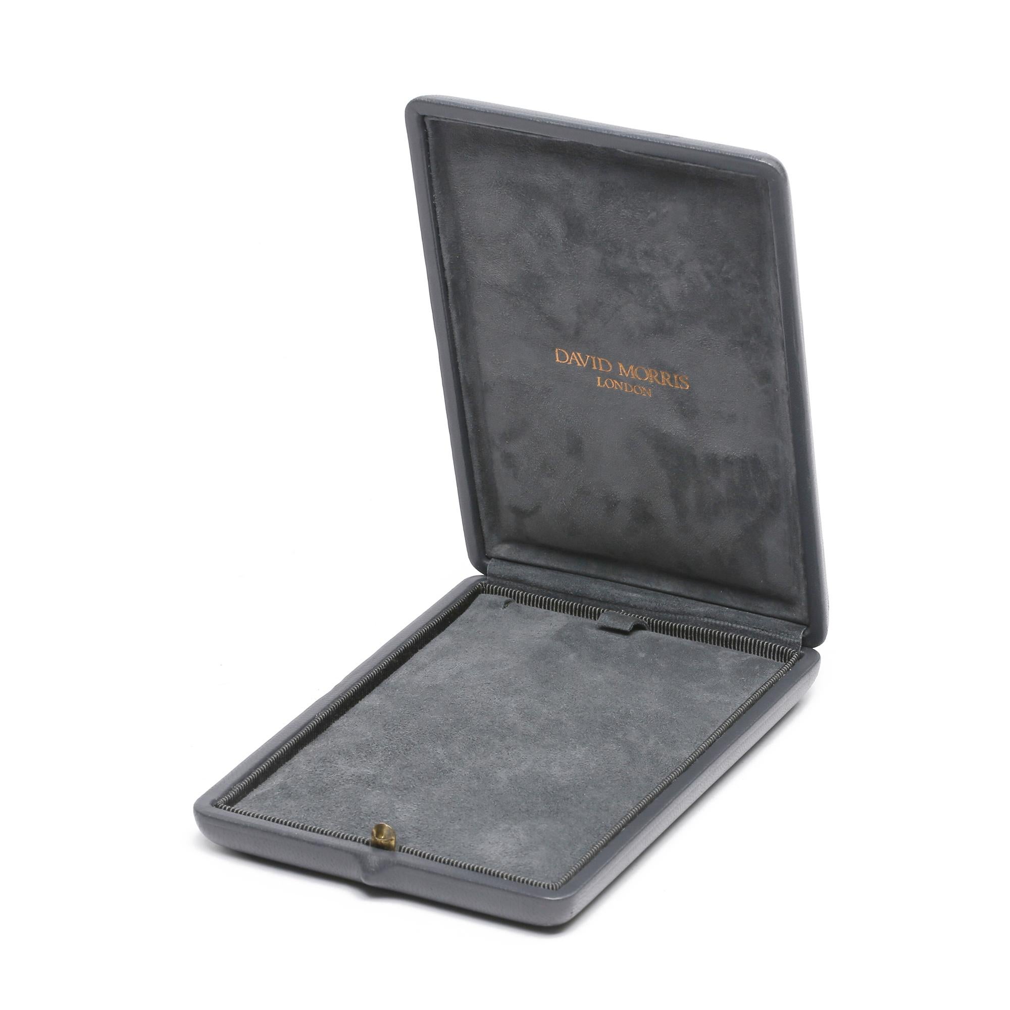 David Morris 6.9ct Conch Pearl and Diamond Platinum Pendant For Sale at ...