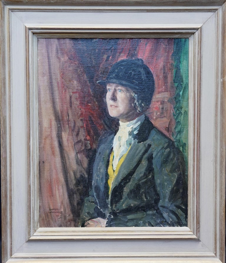 David Murray Urquhart - Hunting Lady - British thirties art female ...