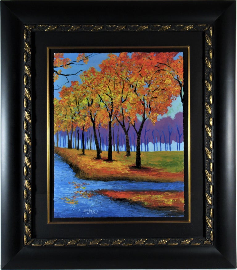 David Najar - Landscape with Trees at 1stDibs
