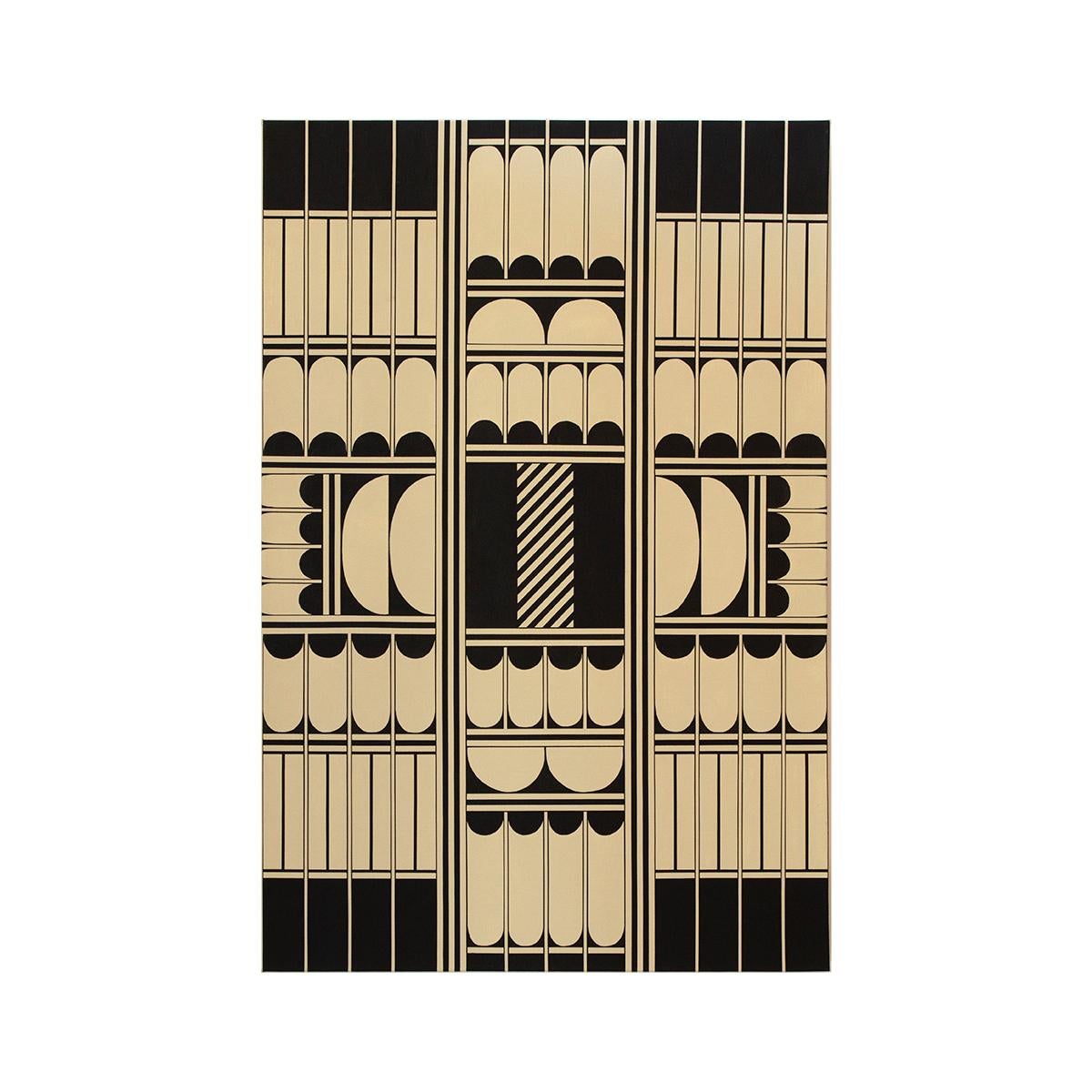 David Naranjo - Chaco/Mimbres Black on White Pottery Shards #2 For Sale at 1stDibs