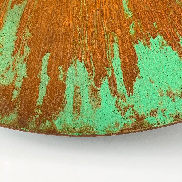 David Orth Patinated Steel "Meteorite" Coffee Table at 1stDibs | david ...