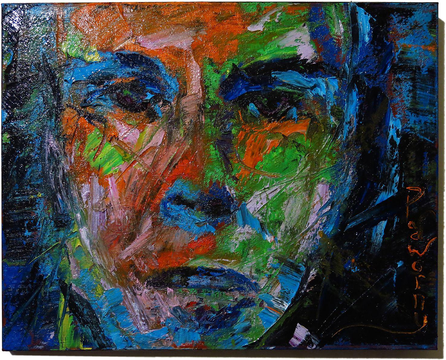 David Padworny - UNTITLED m1056 - Original oil painting portrait ...