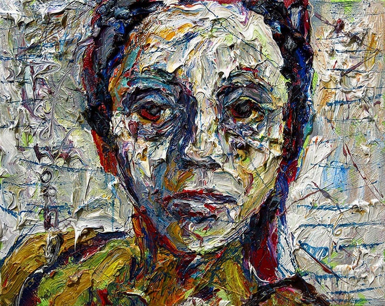 David Padworny - UNTITLED x1063 - Original oil painting portrait ...