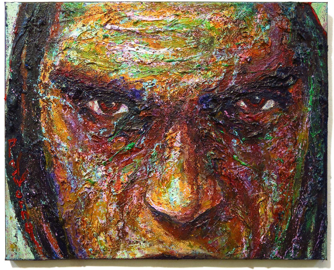 David Padworny - UNTITLED m1083 - Original oil painting portrait ...