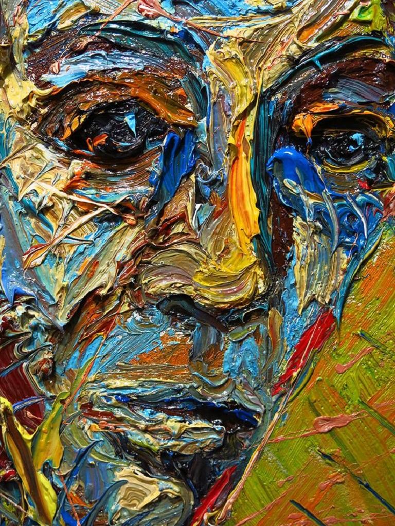 David Padworny - UNTITLED x1405 - Original Oil painting portrait ...