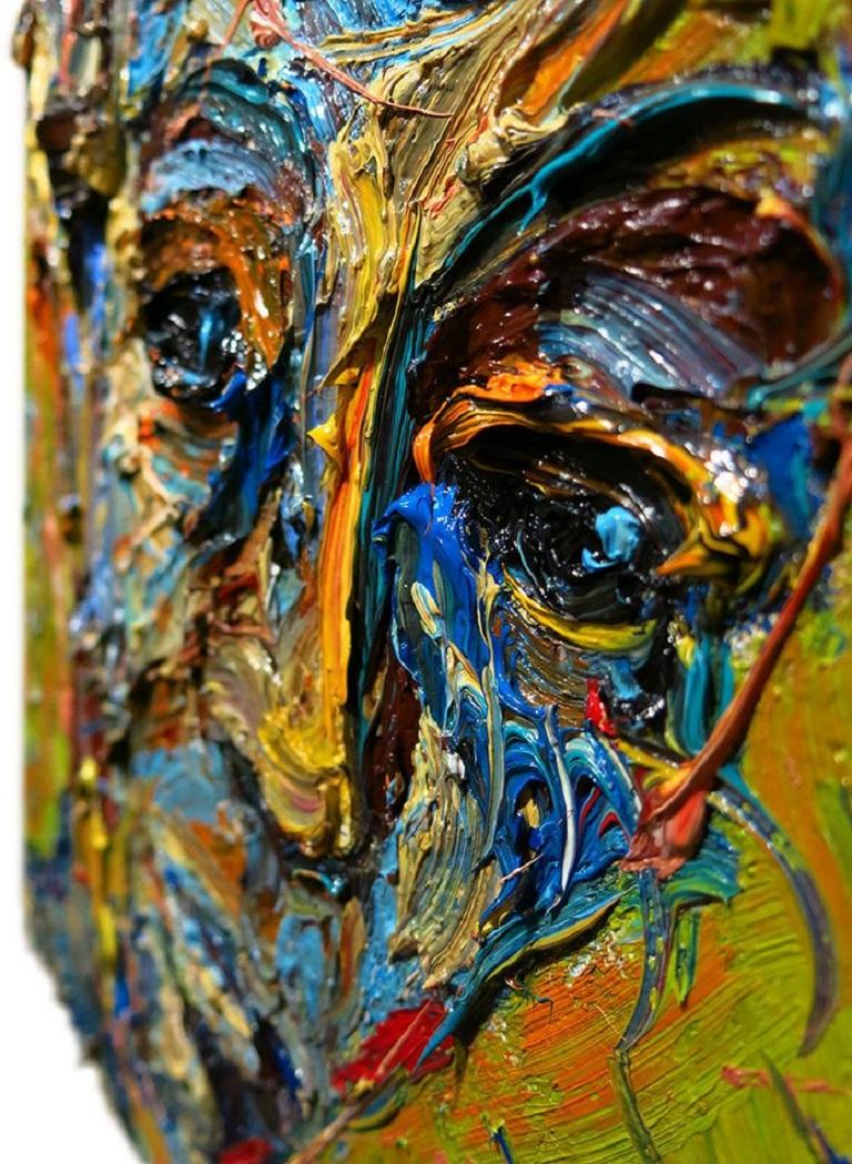 David Padworny - UNTITLED x1405 - Original Oil painting portrait ...