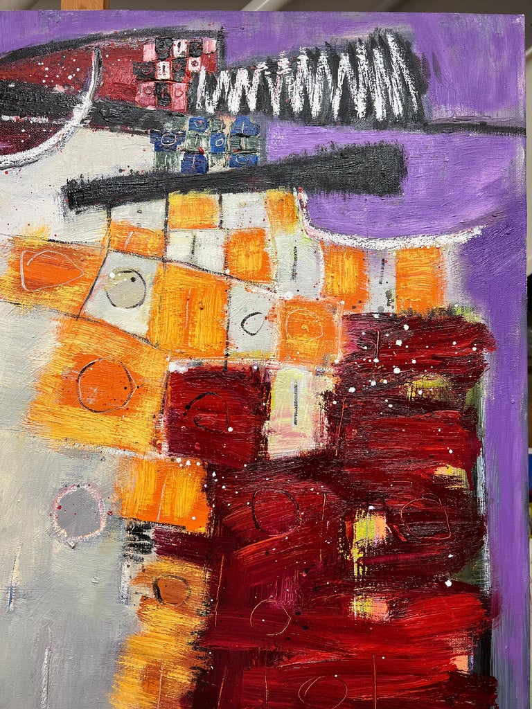 David Richardson - Trojan Horse No. 2: Contemporary Abstract Oil ...