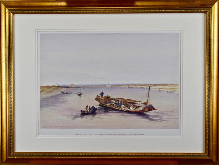 David Roberts - "View Towards the Pyramids": David Roberts' 19th ...